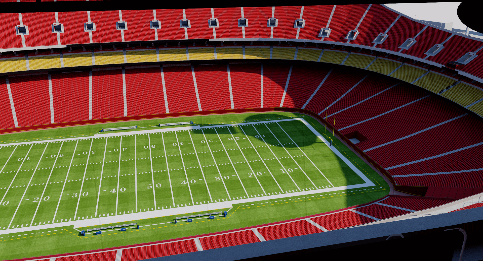 Arrowhead Stadium - Kansas City Chiefs - USA 3D model – Genius&Gerry