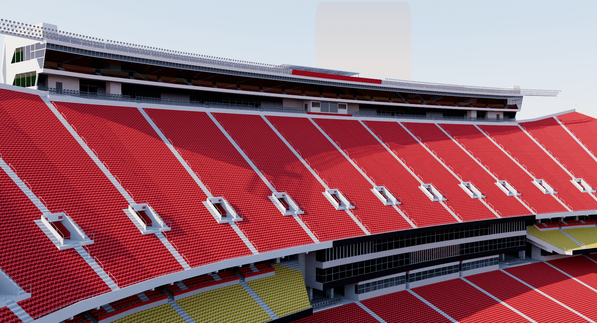 Arrowhead Stadium - Kansas City Chiefs - USA 3D model – Genius&Gerry