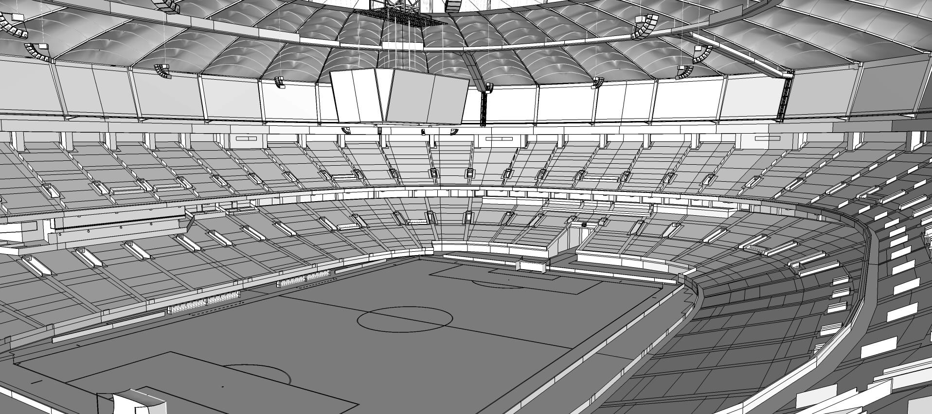 BC Place Stadium - Vancouver - Canada 3D model – Genius&Gerry