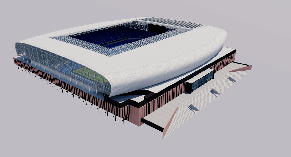 New Everton FC Stadium- The Hill Dickinson Stadium - Liverpool - Engla ...