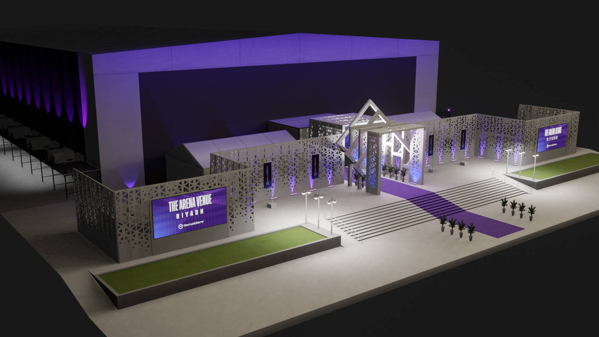 The Arena Riyadh Venue - Saudi Arabia 3D model – Genius&Gerry