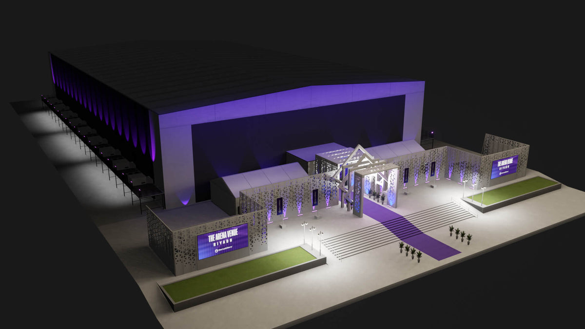 The Arena Riyadh Venue - Saudi Arabia 3D model – Genius&Gerry