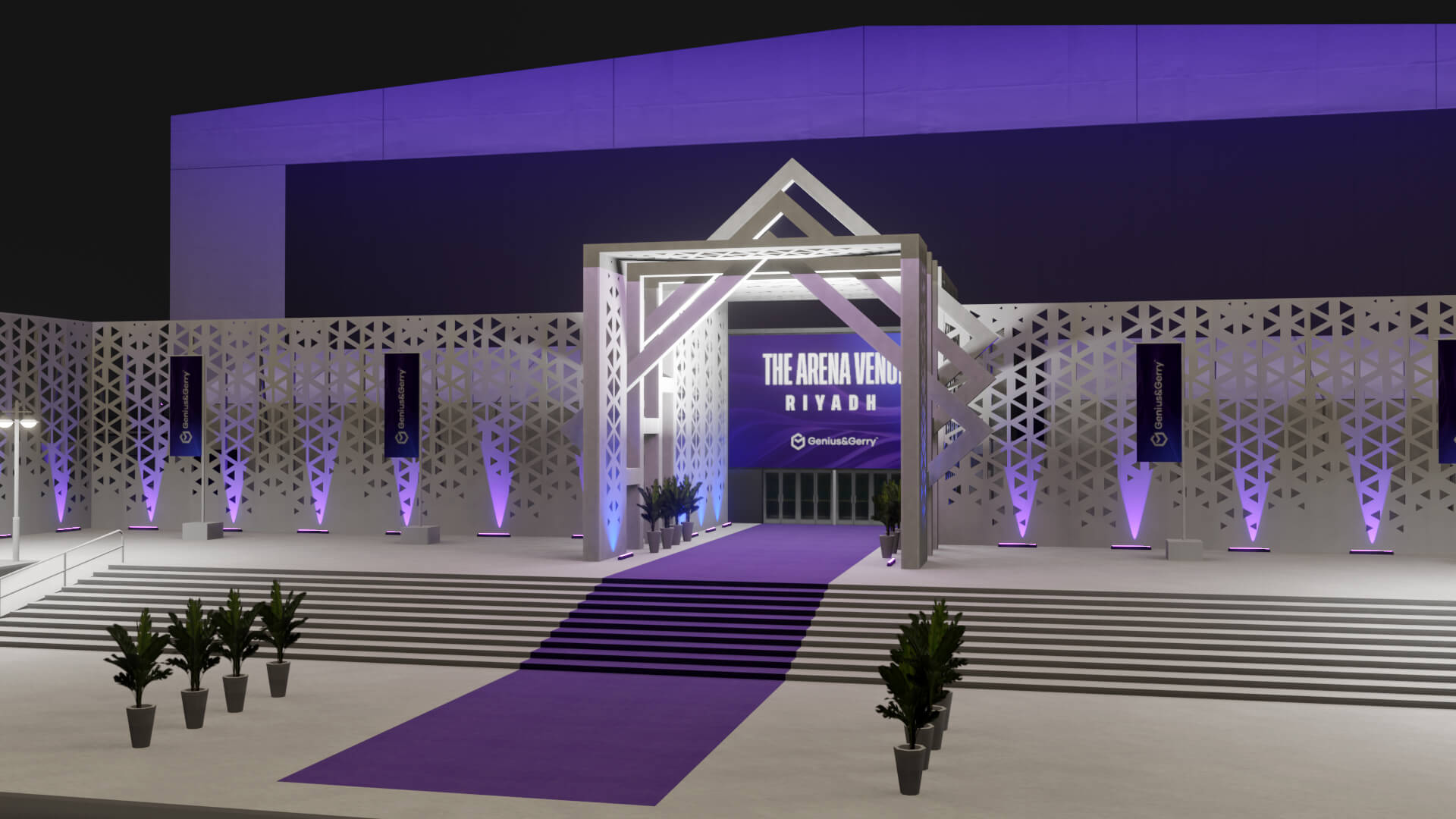 The Arena Riyadh Venue - Saudi Arabia 3D model – Genius&Gerry