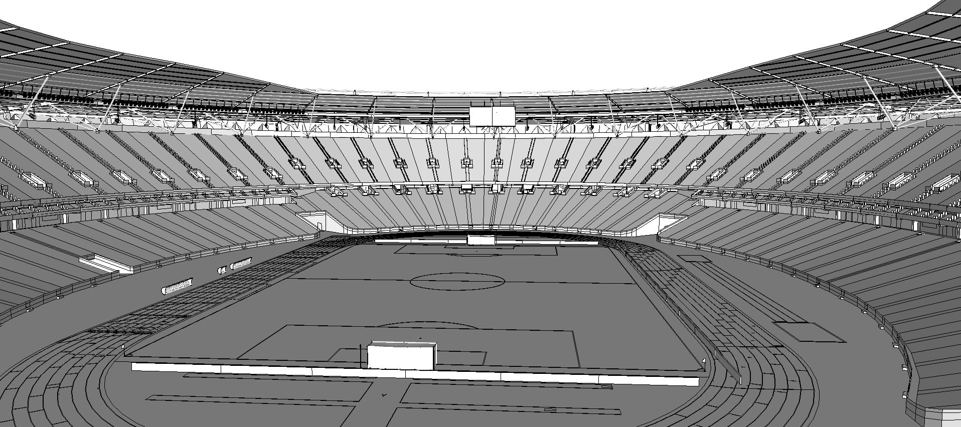 Olympic Stadium 3D model – Genius&Gerry