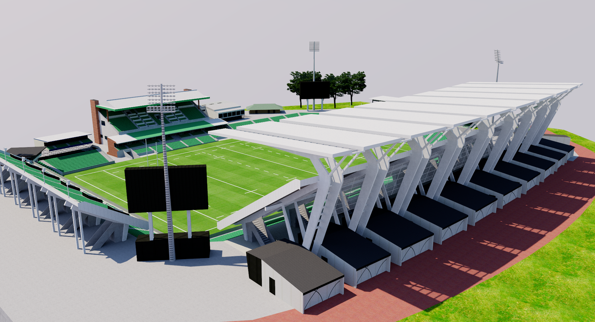 Perth Oval - Australia 3D model – Genius&Gerry