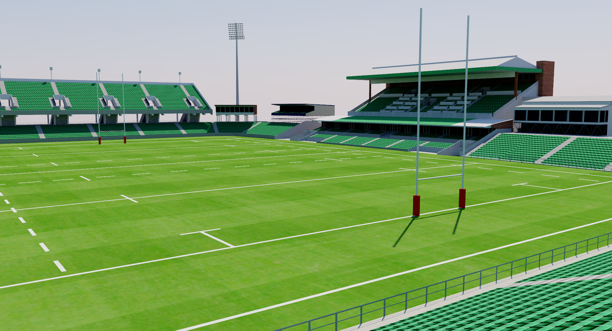 Perth Oval - Australia 3D model – Genius&Gerry