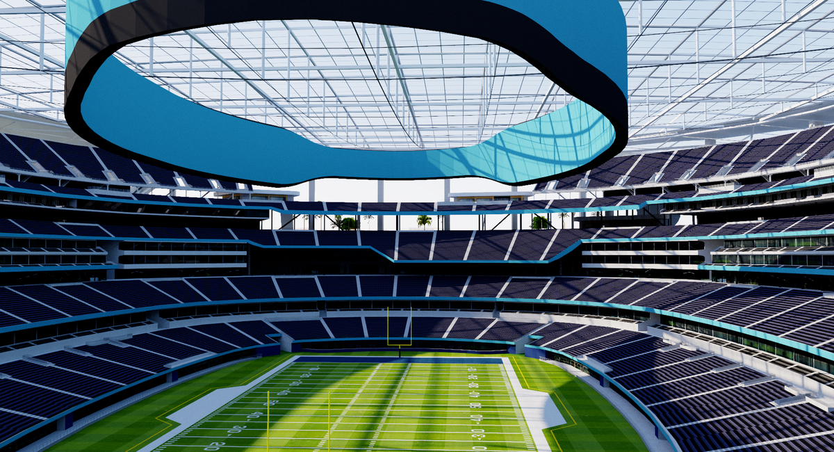 SoFi Stadium - Los Angeles - USA 3D model – Genius&Gerry
