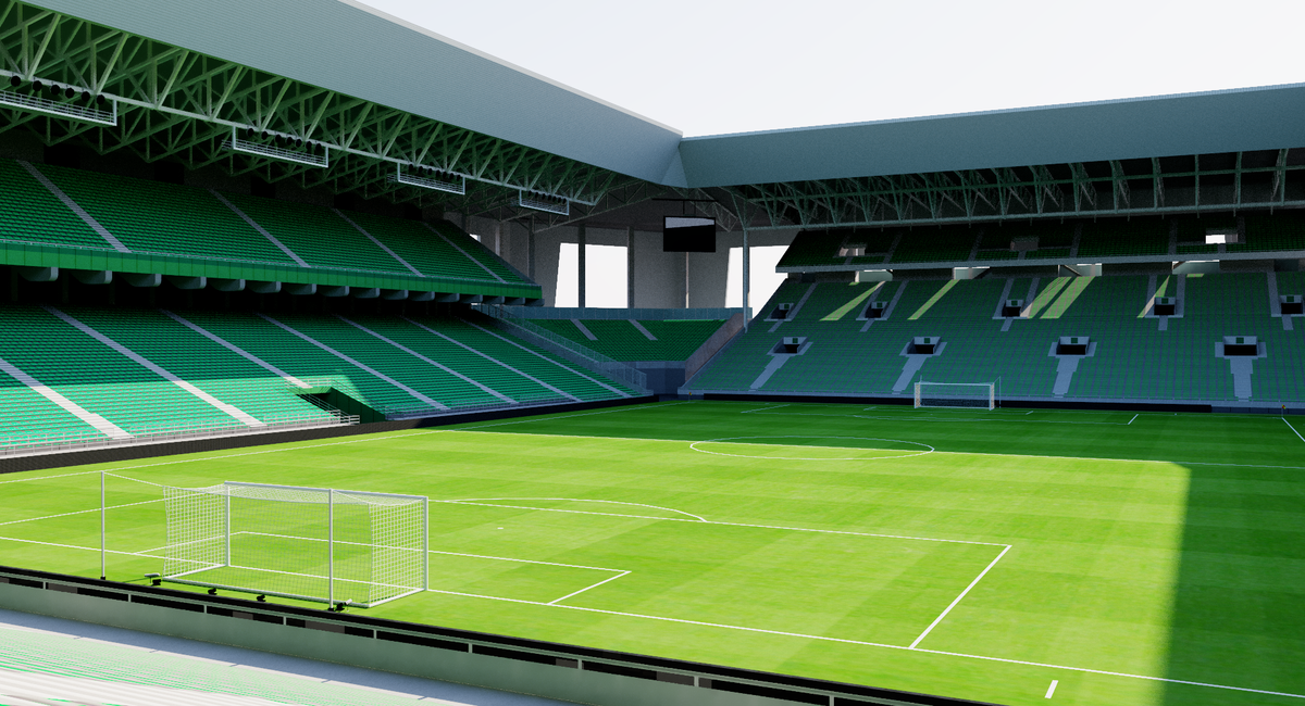 Stade Geoffroy-Guichard - Saint Etienne, France 3D model – Genius&Gerry