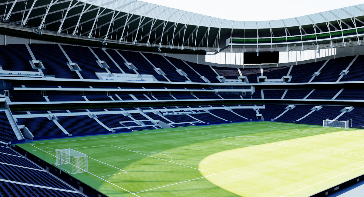 Tottenham Hotspur Stadium - London 3D model – Genius&Gerry
